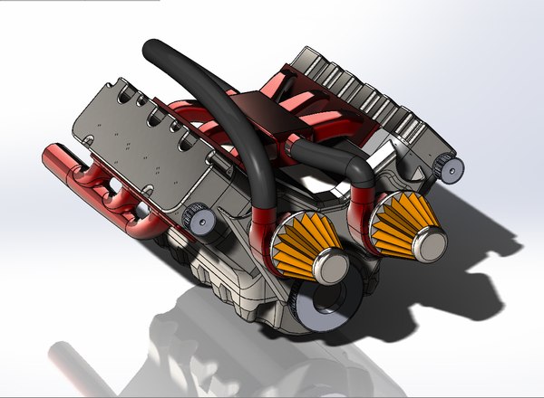 Engine Solidworks 3D Models for Download | TurboSquid