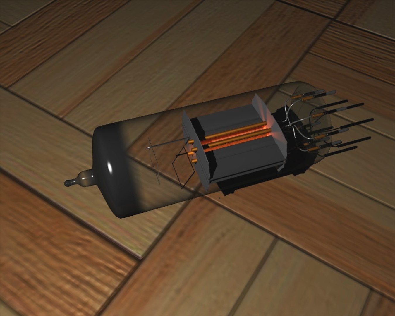 3d ecc 82 electron tube