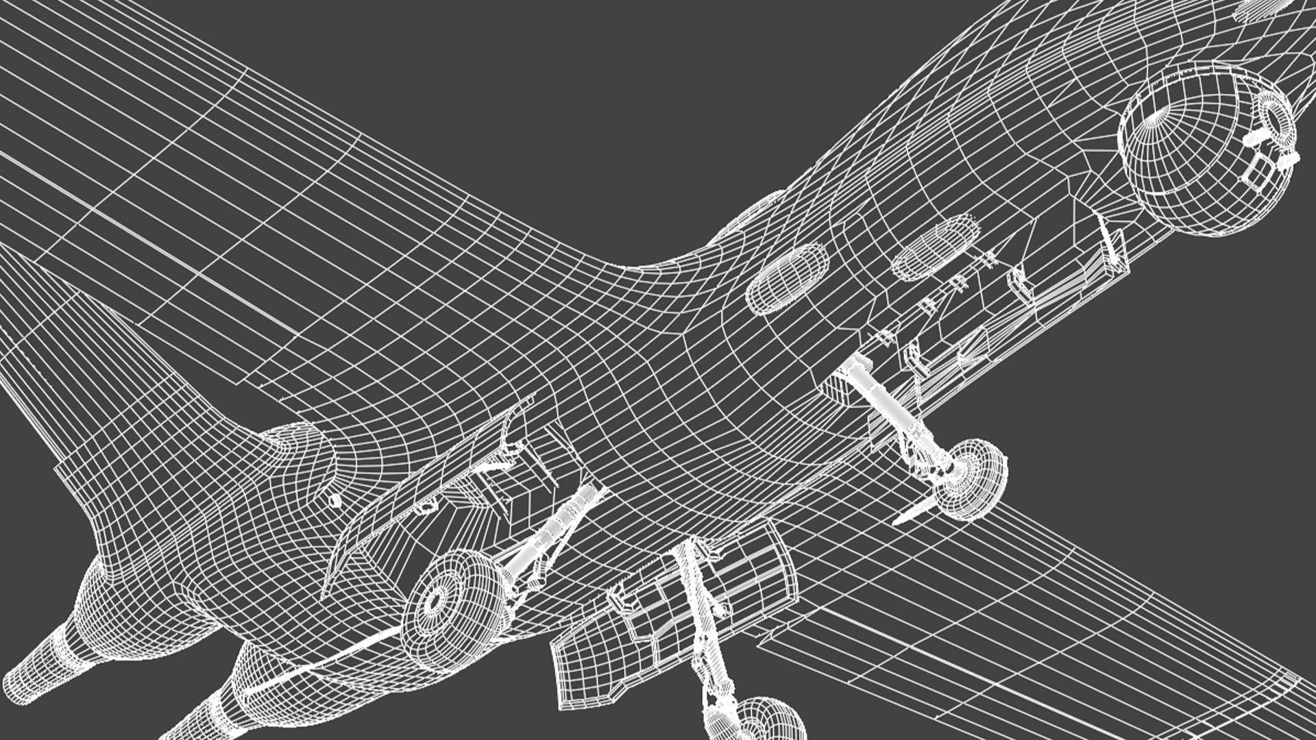 RQ-4B Global Hawk Style UAV - Animated Game Ready Rigged Drone JASDF ...