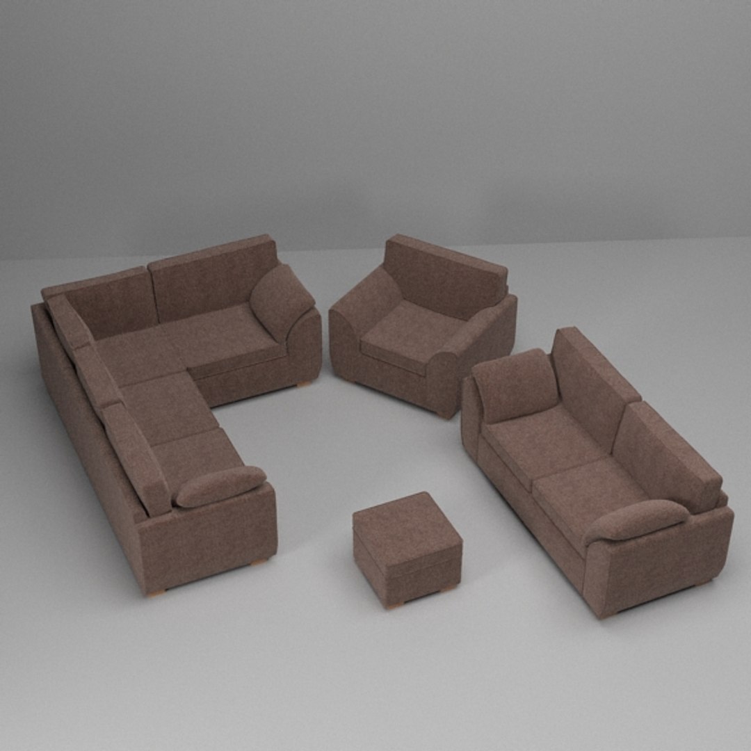 maya sofa armchair set