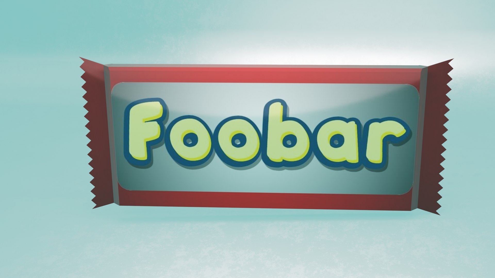 3D Chocolate Bar Foobar - TurboSquid 1941029