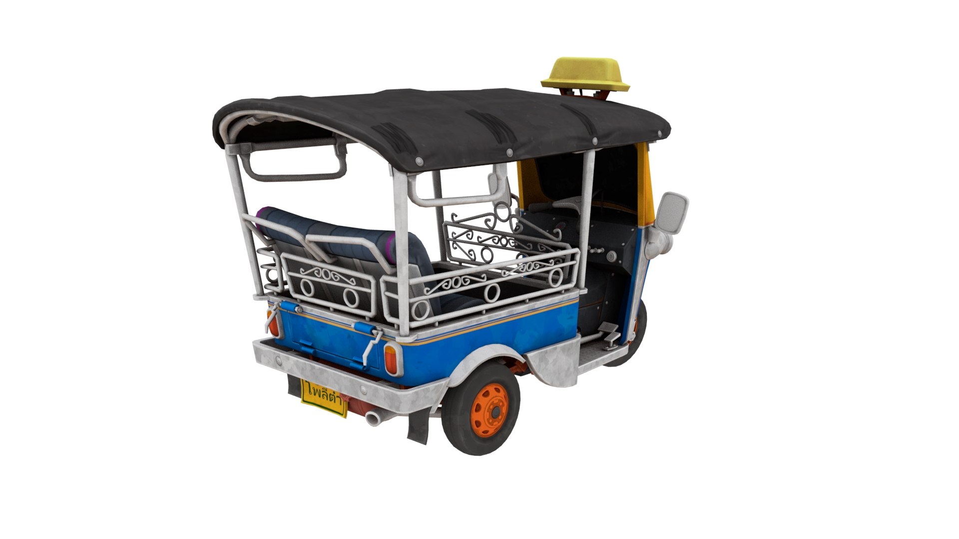 Stylized Tuk Tuk - Low Poly Model 3D Model - TurboSquid 2234277