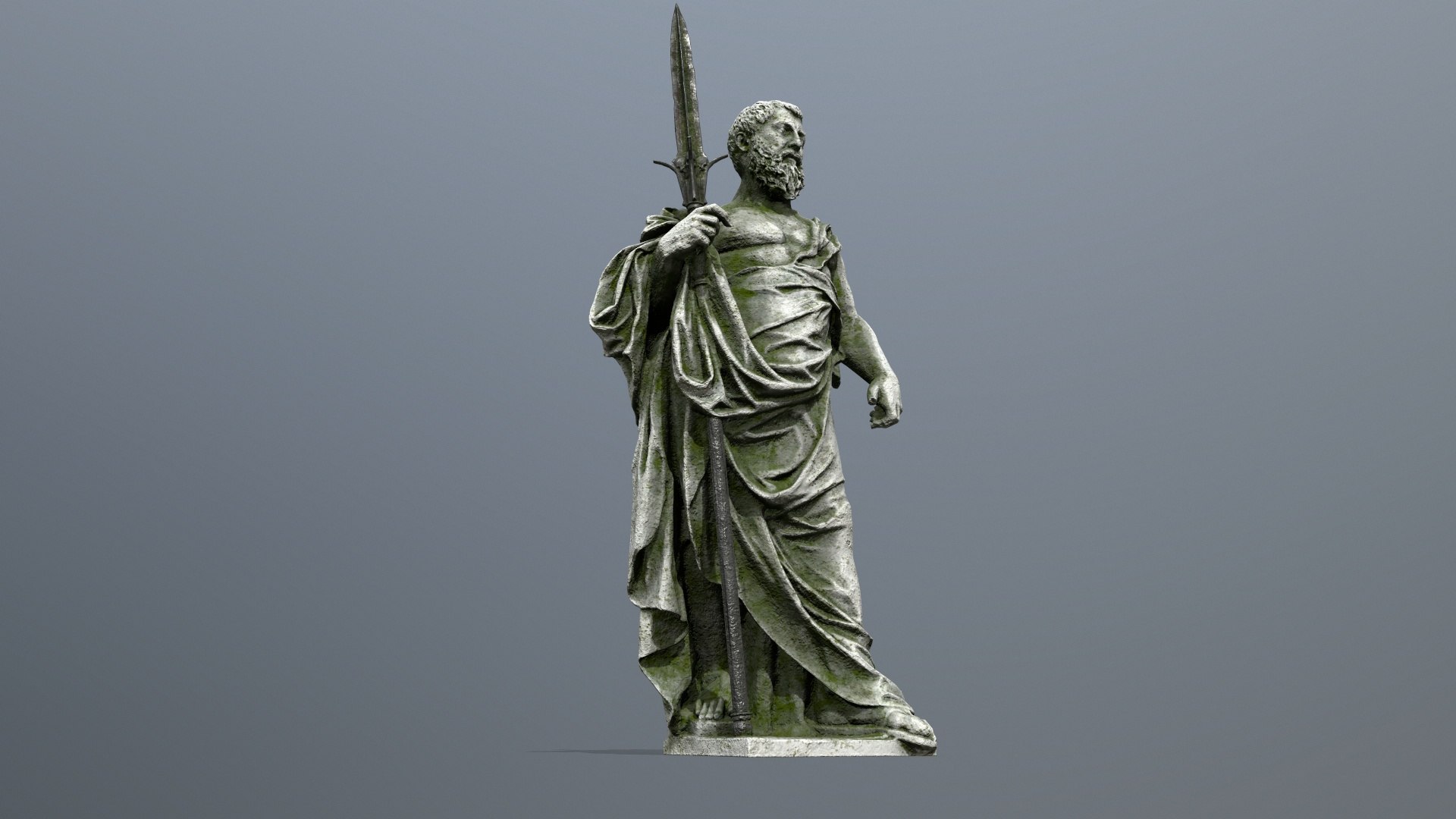 3D Man Statue Model - TurboSquid 2369579