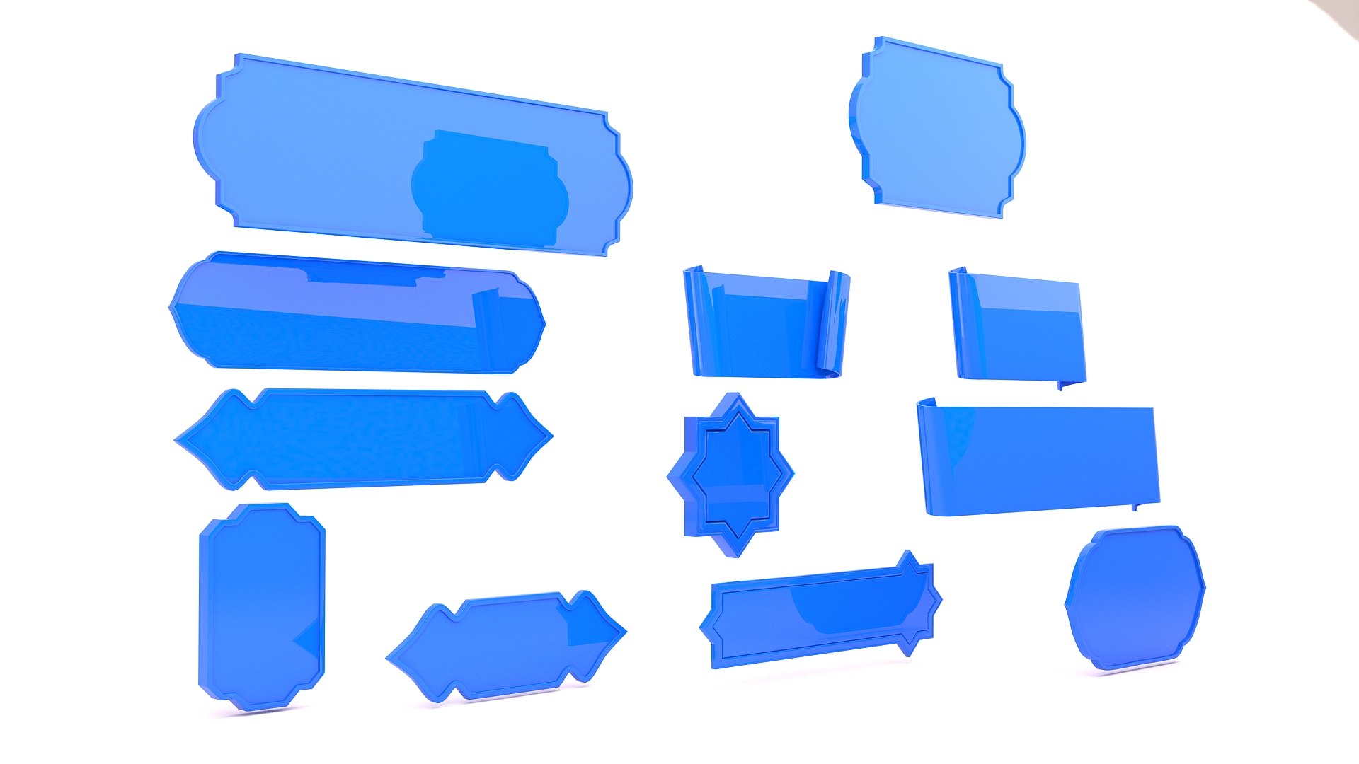 Islamic Frames 3D model - TurboSquid 1905242