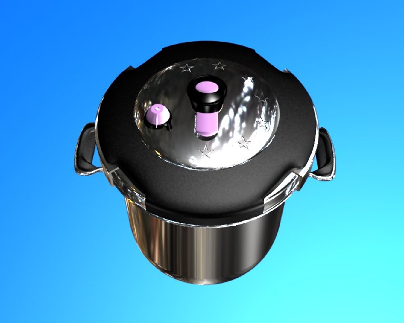 Pressure Cooker 3d Model