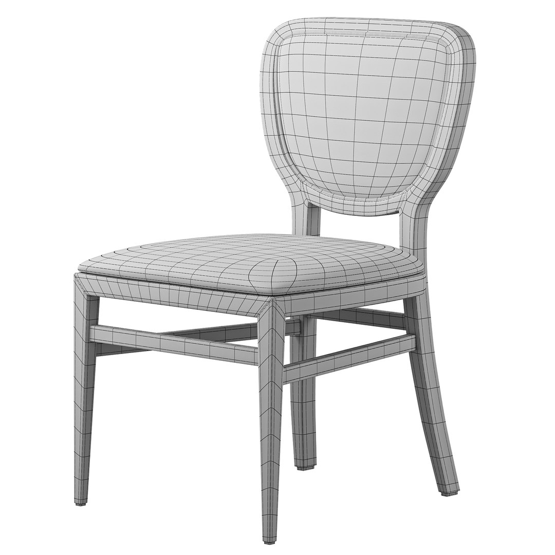 3D Cabaret Chair By Collinet Model - TurboSquid 1940345