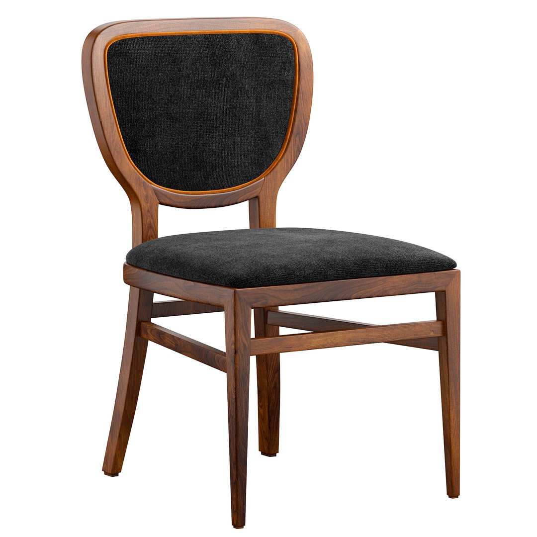 3D Cabaret Chair By Collinet Model - TurboSquid 1940345