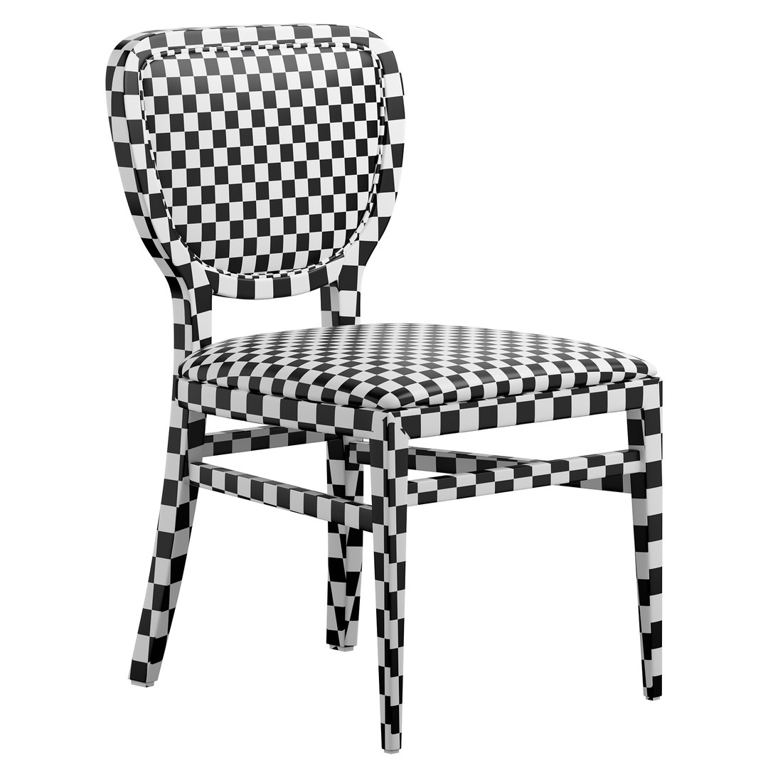 3D Cabaret Chair By Collinet Model - TurboSquid 1940345