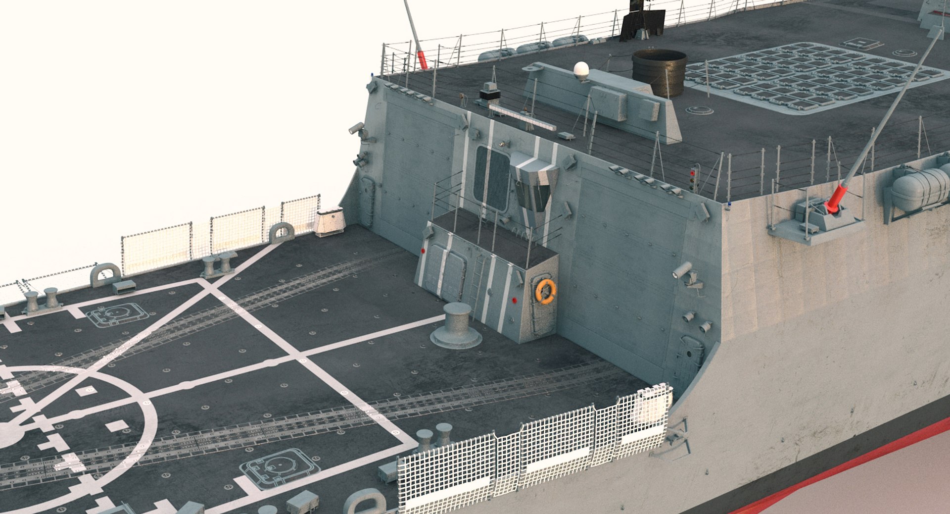 3D uss howard ddg model - TurboSquid 1380127