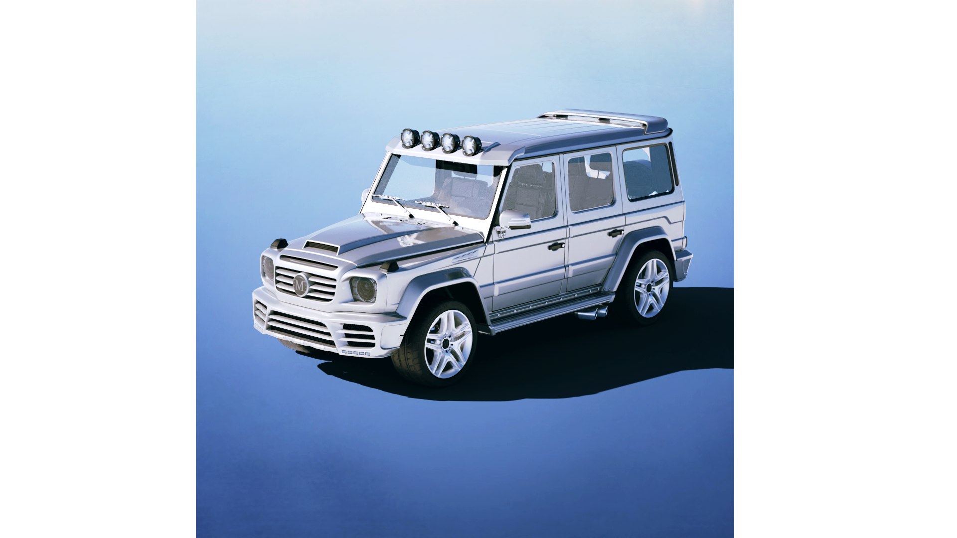 3D Mercedes Benz AMG G63 Mansory Gronos 2017 model - TurboSquid 2049642