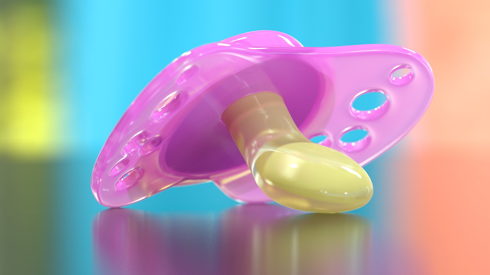 Pink Baby Dummy Model - TurboSquid 1442900