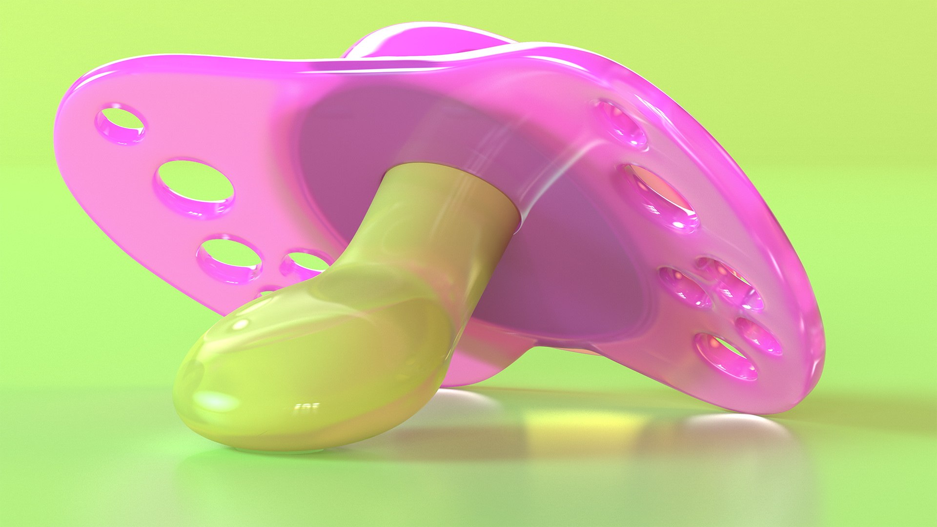 Pink Baby Dummy Model - TurboSquid 1442900