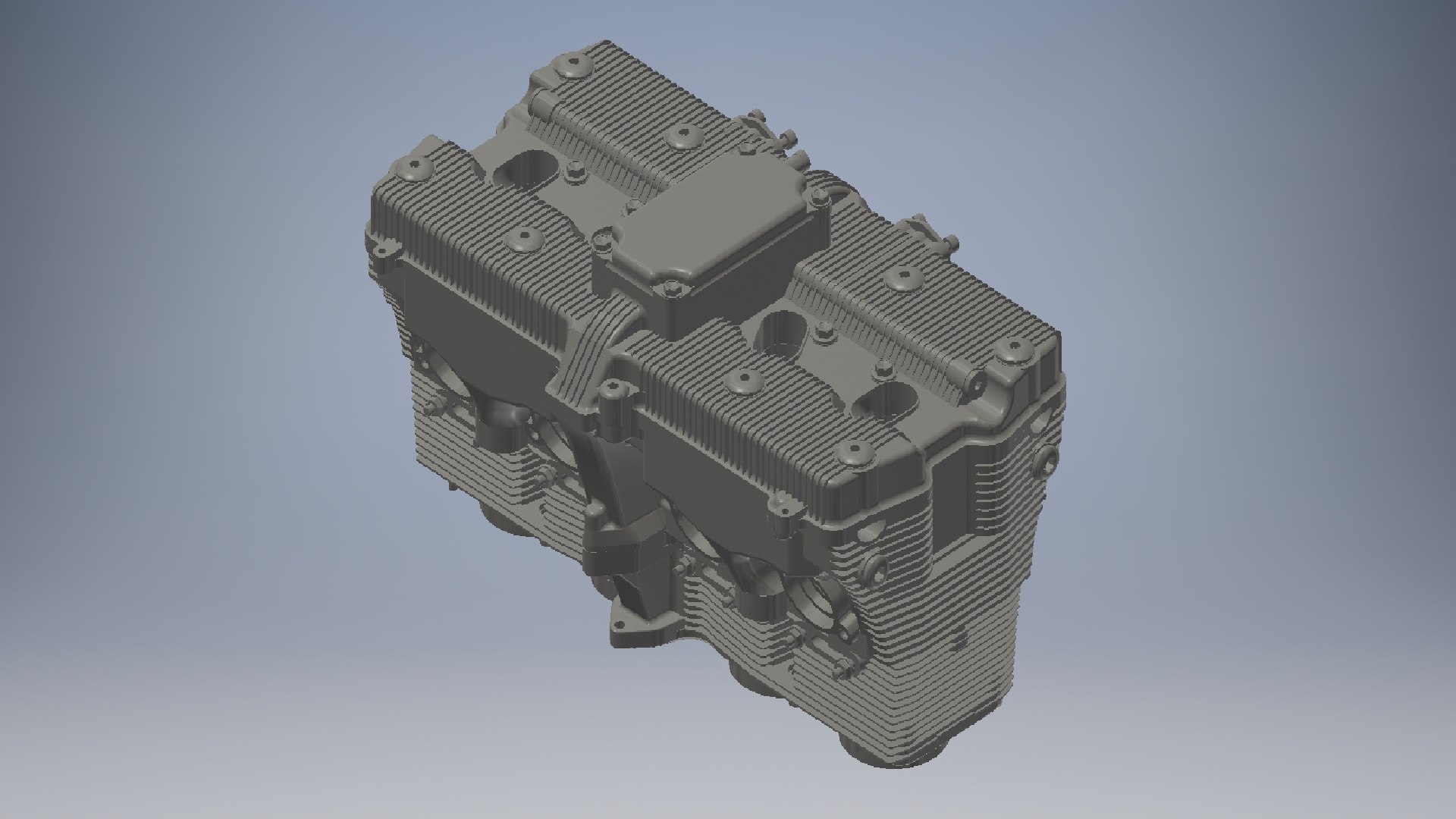 4 Engine Cylinder Suzuki 600 GSXF 3D - TurboSquid 2310074