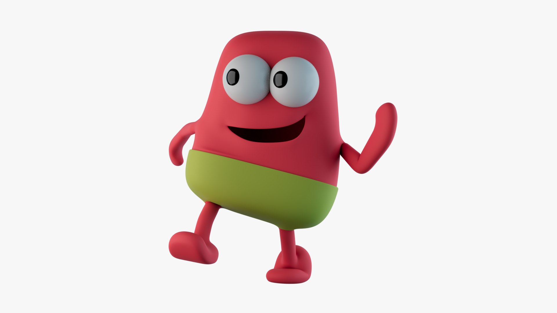 3D Cucu Rigged Cartoon Character - TurboSquid 2120756