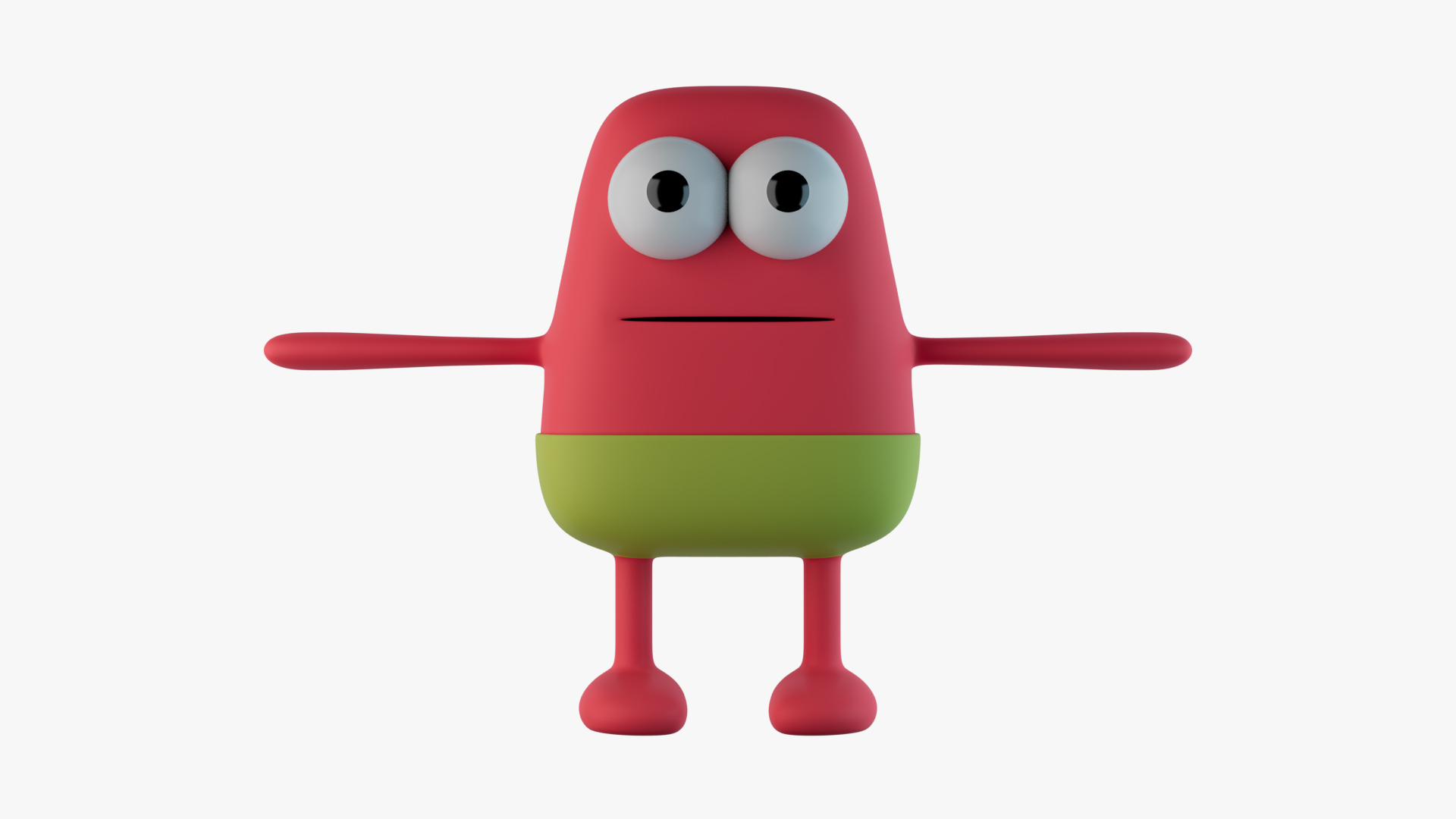 3D Cucu Rigged Cartoon Character - TurboSquid 2120756