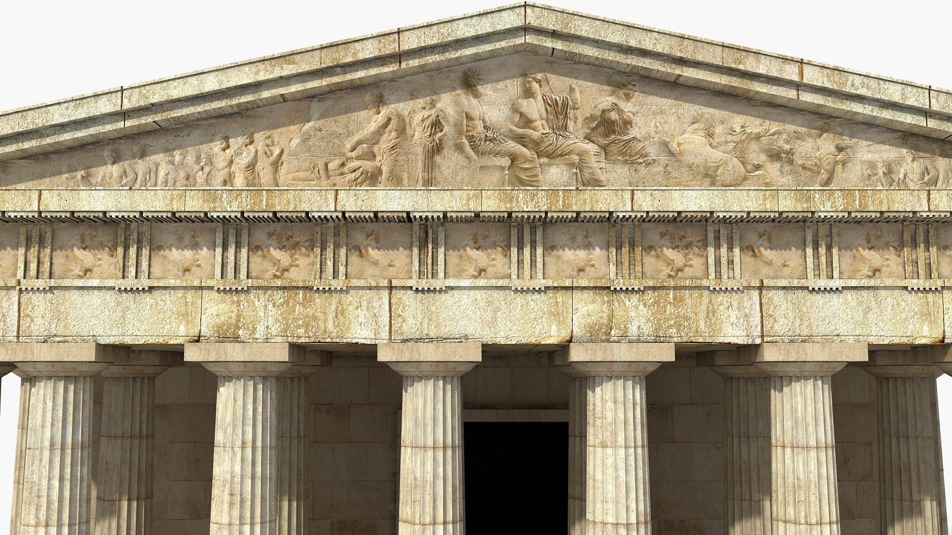 Parthenon 3D Model - TurboSquid 1906427