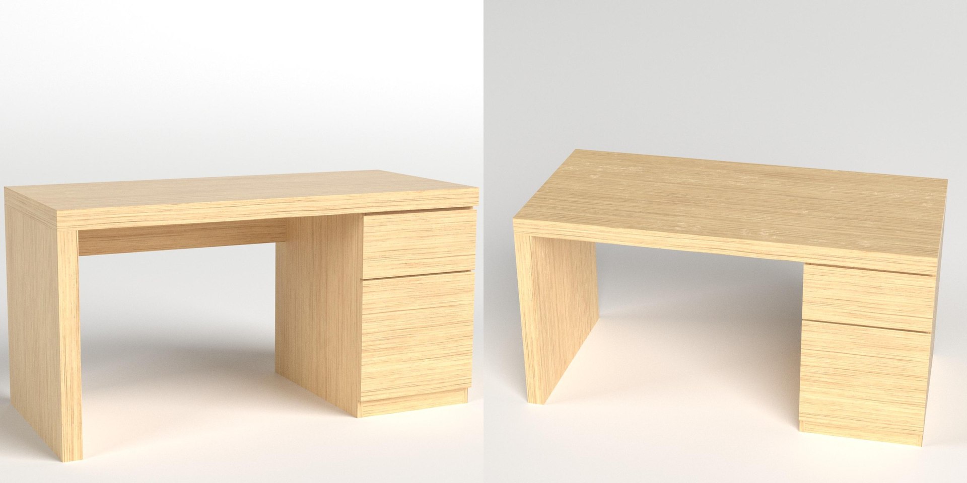 3D large table desk model - TurboSquid 1367744