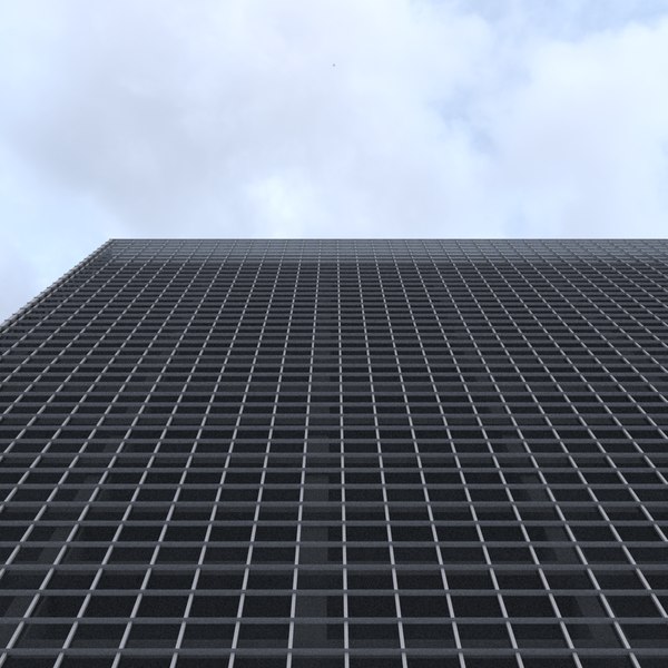 40 story standard skyscraper building 3D model - TurboSquid 1222486