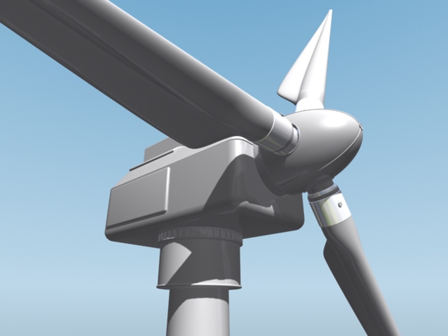 3d model wind turbine