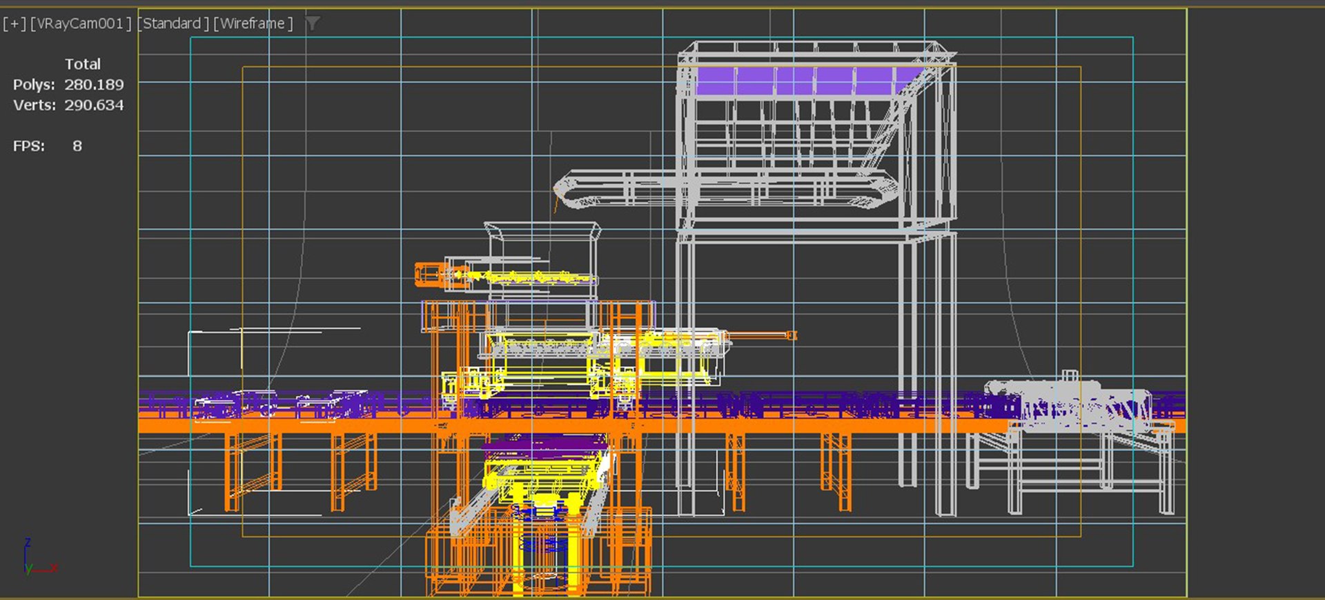 Industrial Mold Plant Animation Complete Molding Process 3D Model ...