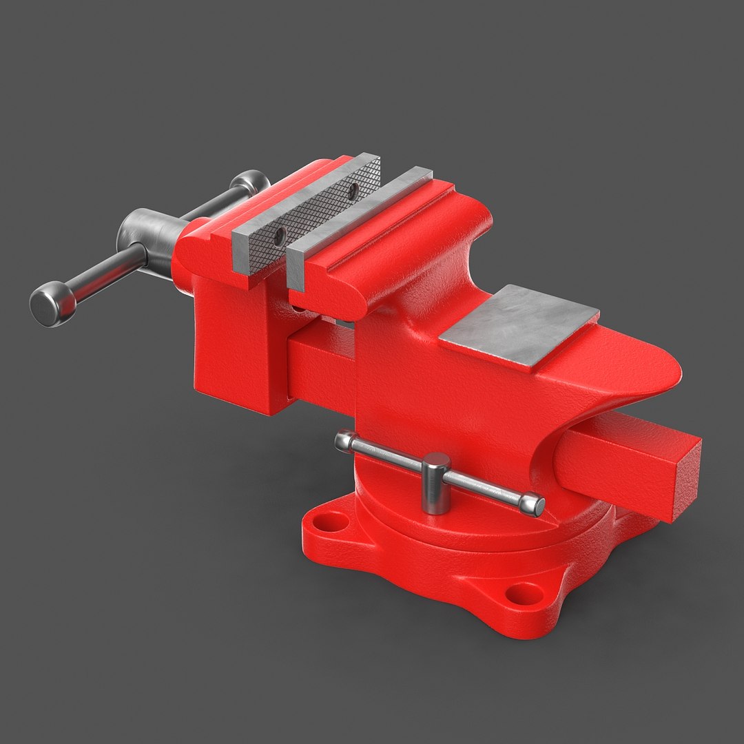 3d Model Of Vise