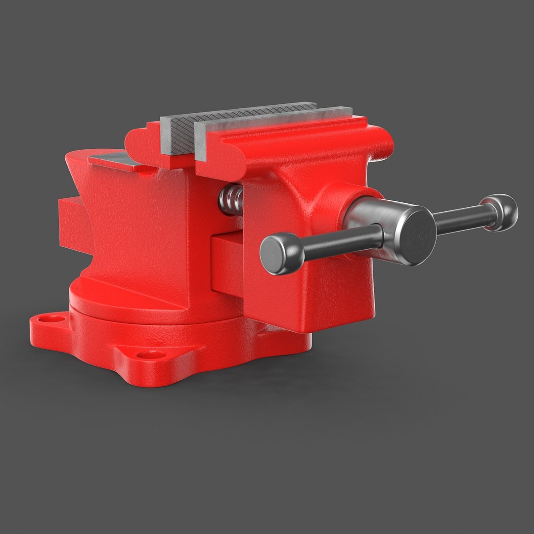 3d Model Of Vise