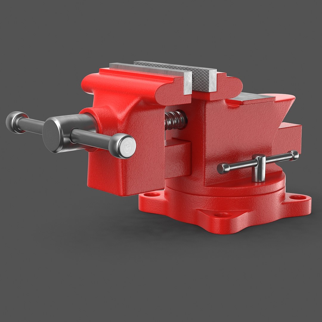 3d Model Of Vise