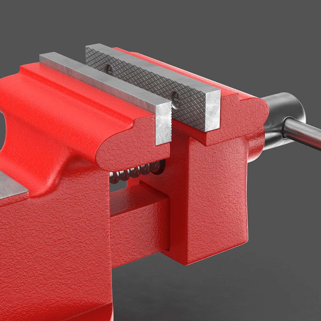 3d Model Of Vise