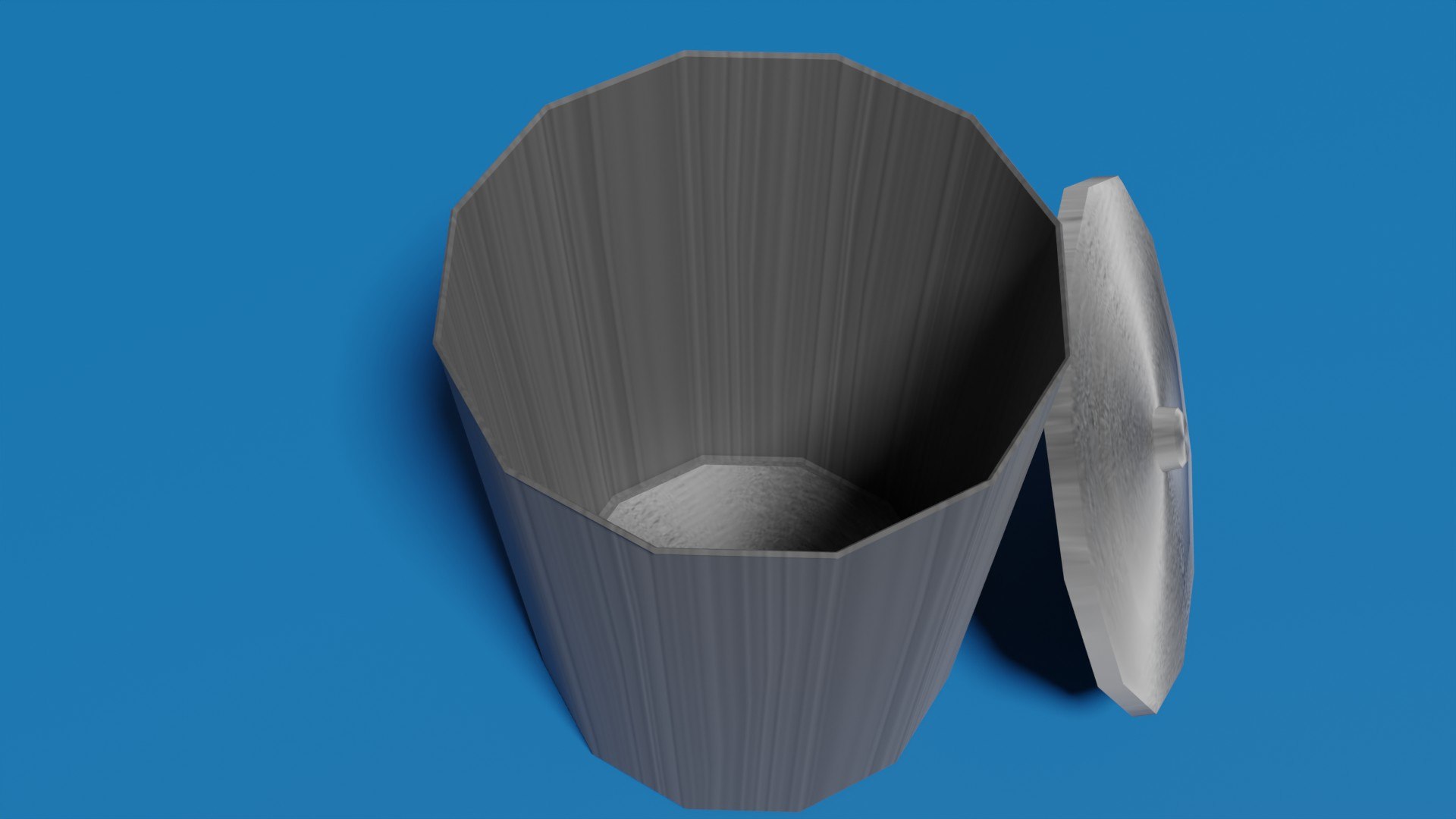 3D Low-poly Trash Can - TurboSquid 1980550