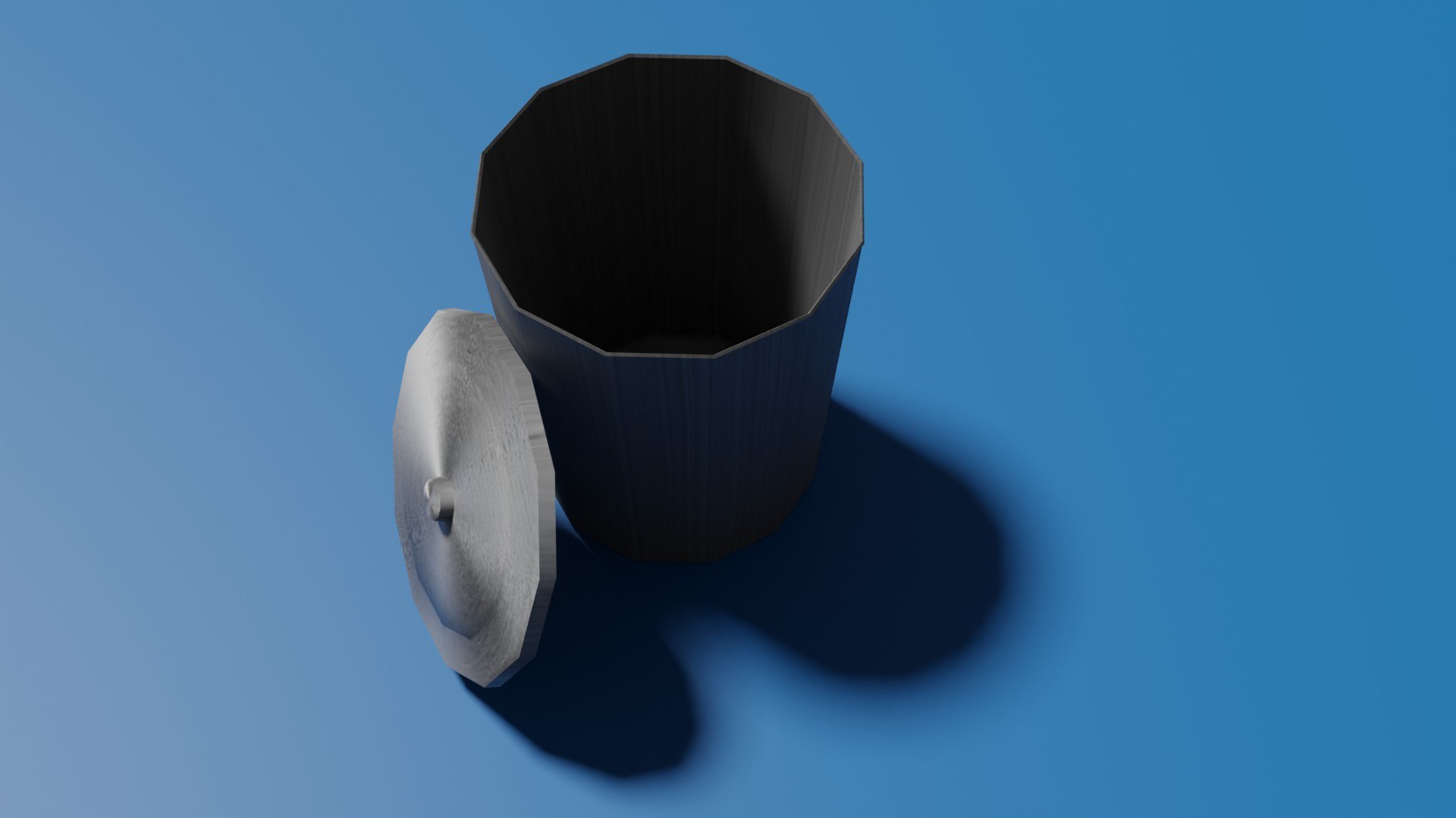 3D Low-poly Trash Can - TurboSquid 1980550