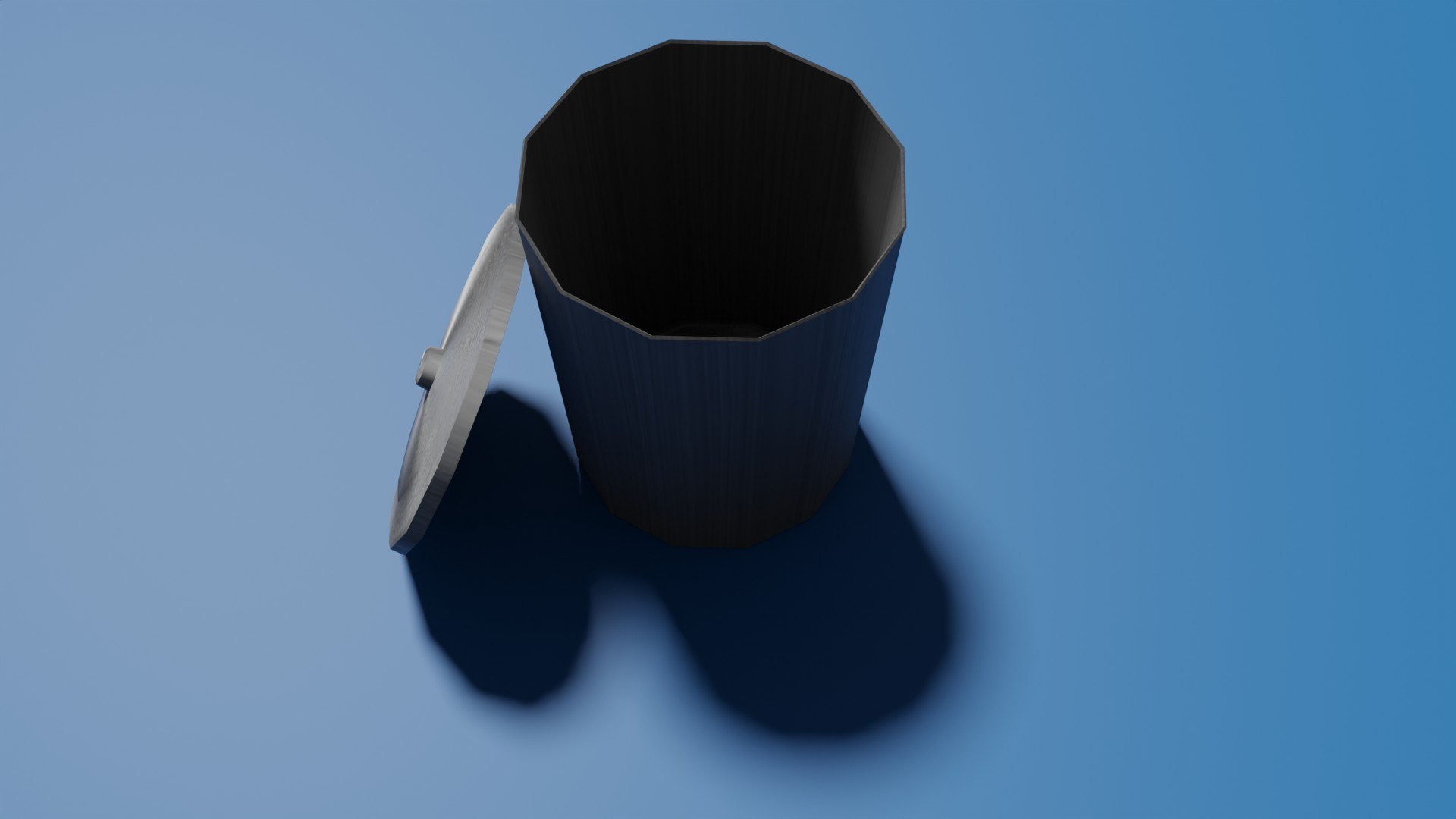 3D Low-poly Trash Can - TurboSquid 1980550