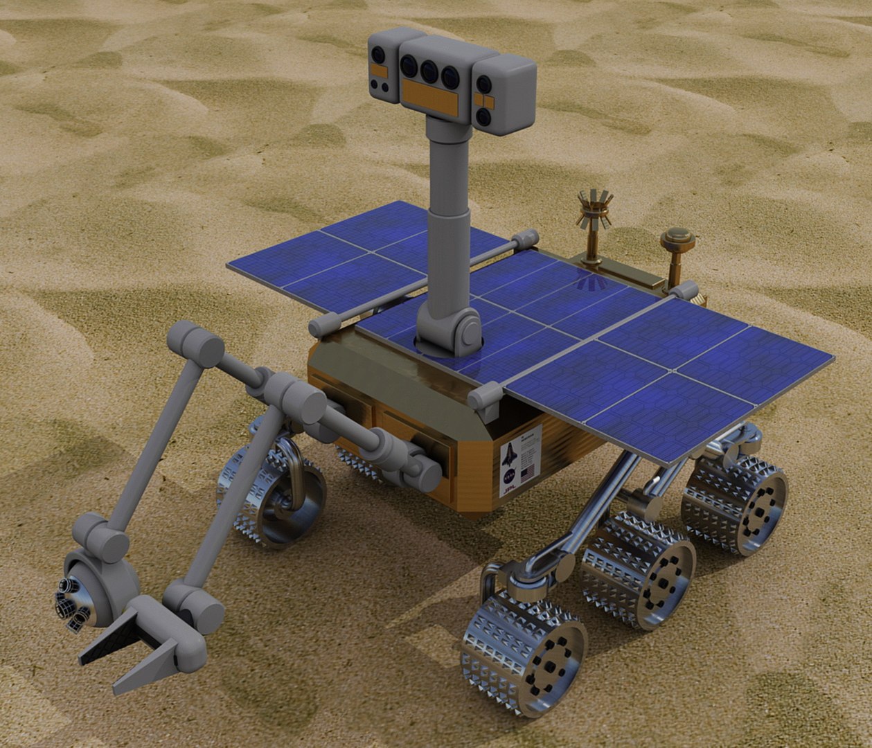 Max Mars Rover