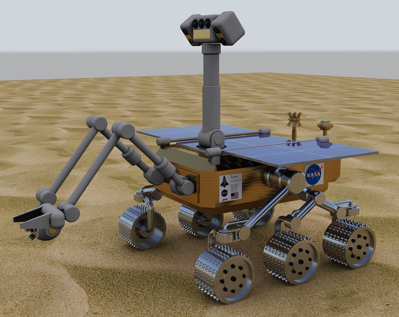 Max Mars Rover