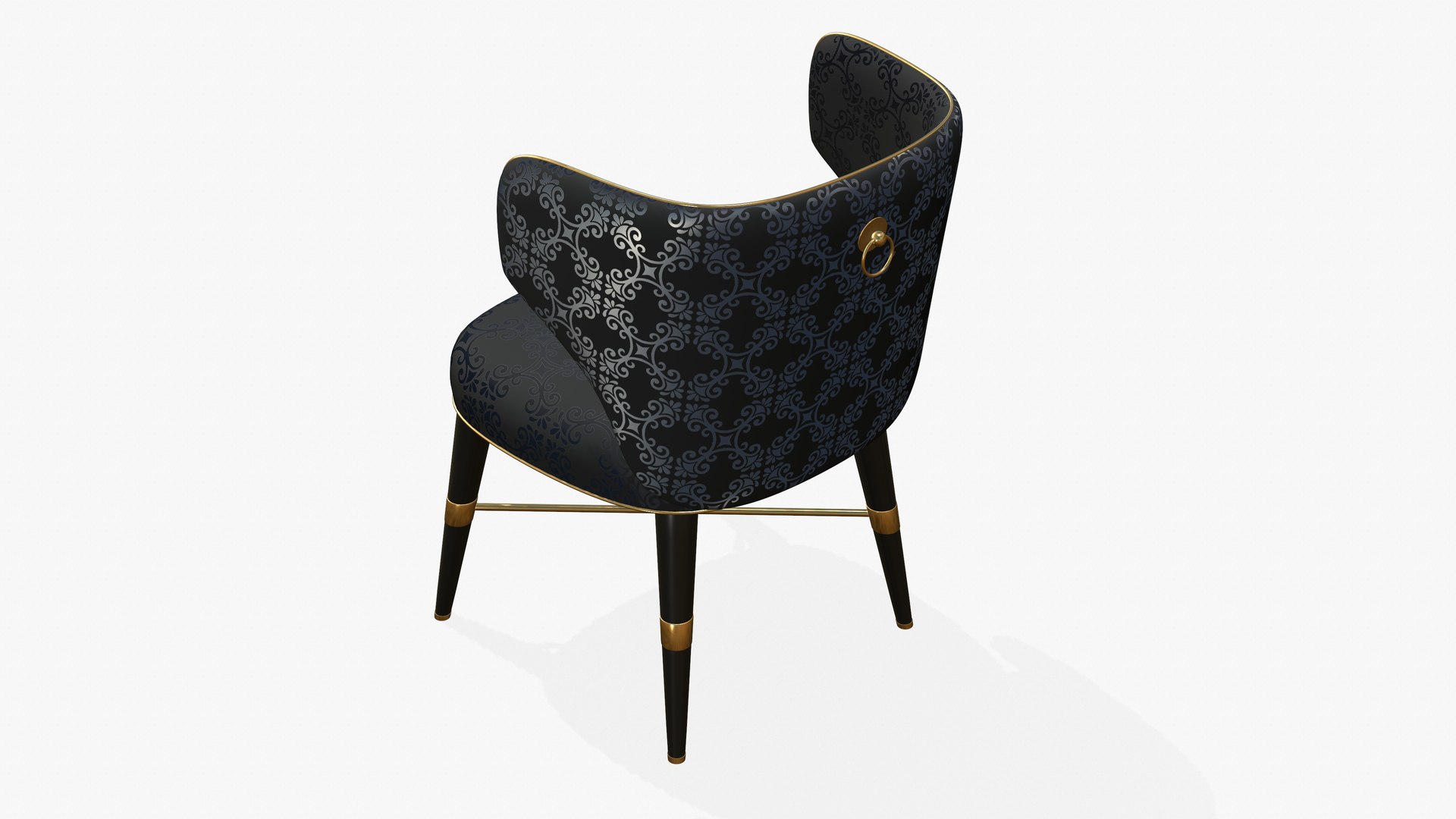 Dining Chair Luxury Modern 3D Model - TurboSquid 1792072