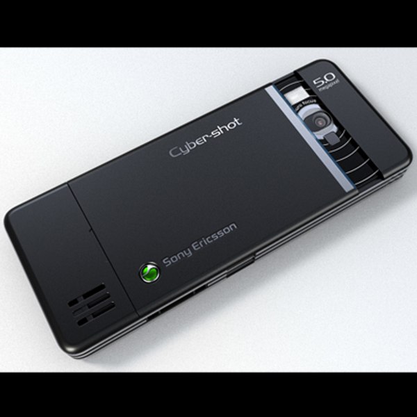 sony ericsson c902 3d model