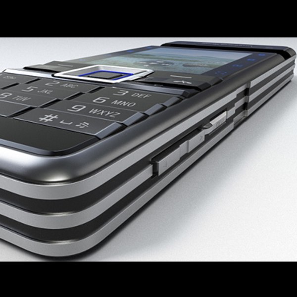 sony ericsson c902 3d model
