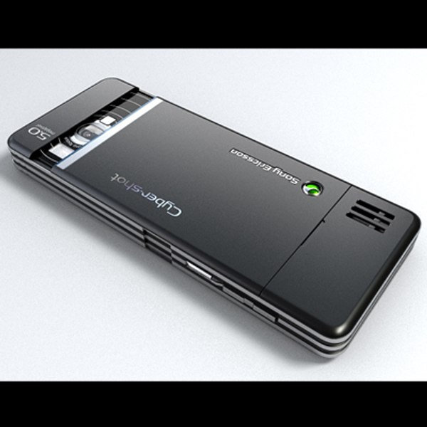sony ericsson c902 3d model