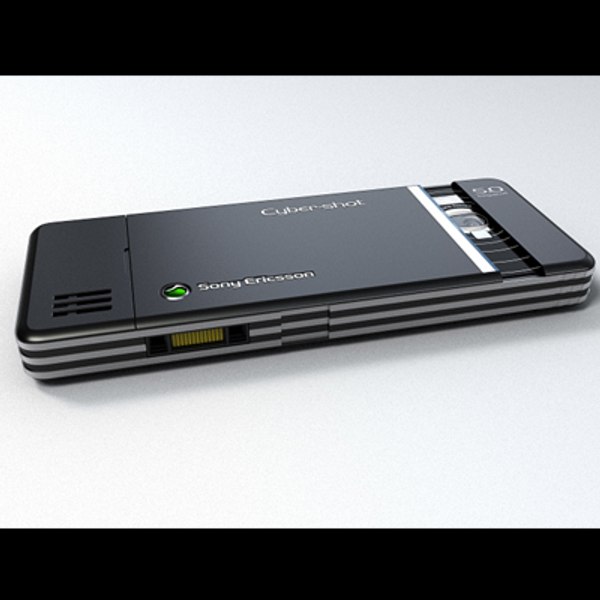 sony ericsson c902 3d model