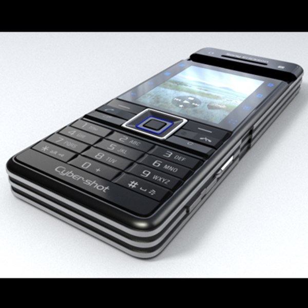 sony ericsson c902 3d model