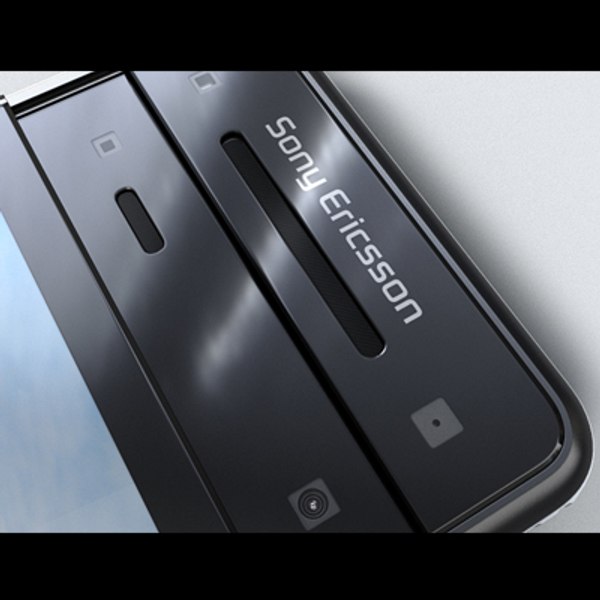 sony ericsson c902 3d model