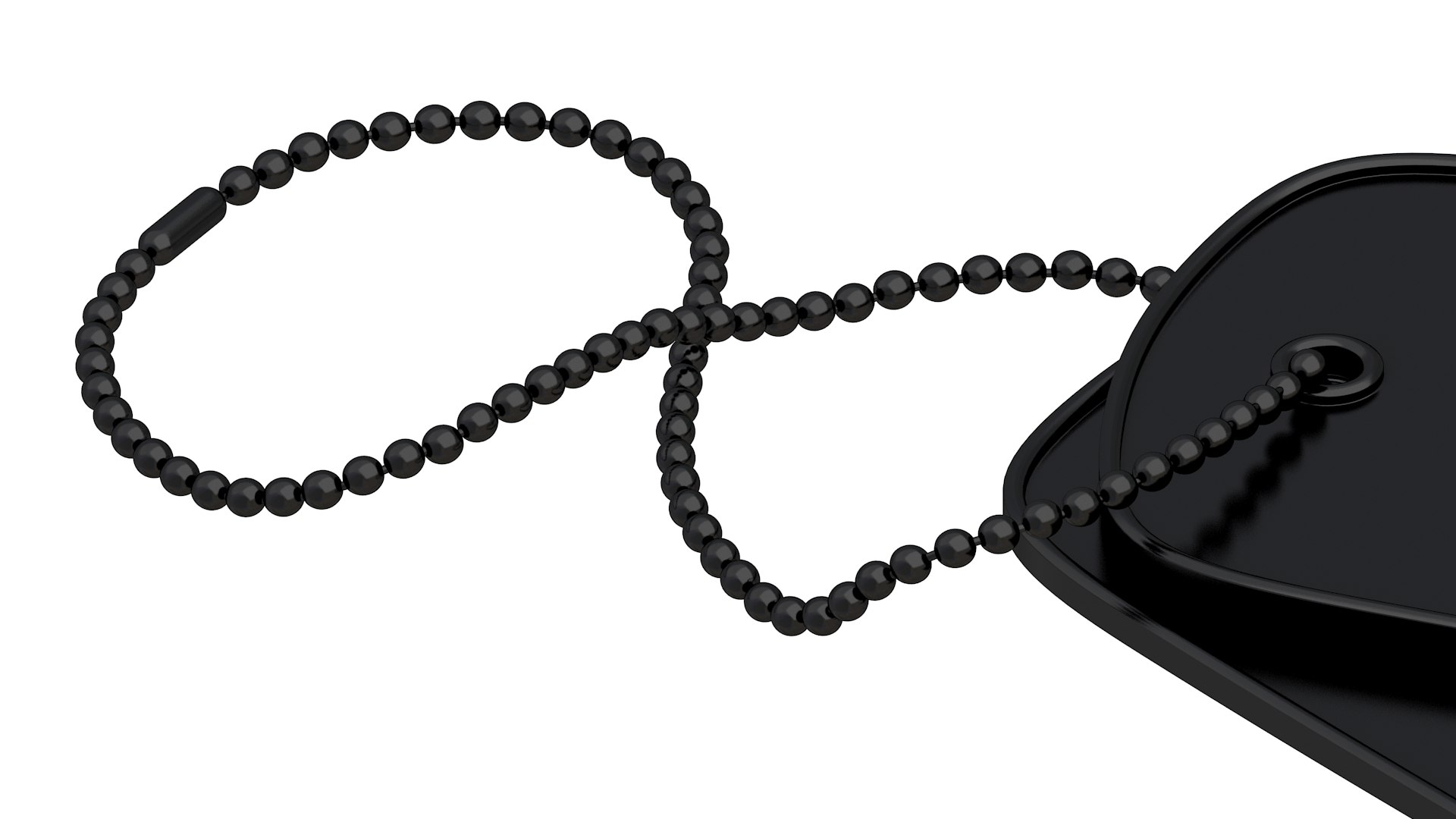Black Dog Tags 3D Model - TurboSquid 2233712