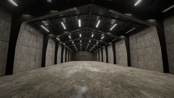 Angar Modelo 3D - TurboSquid 1809291