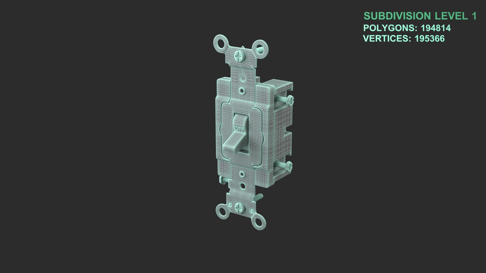 Light Switch 3D - TurboSquid 2314048