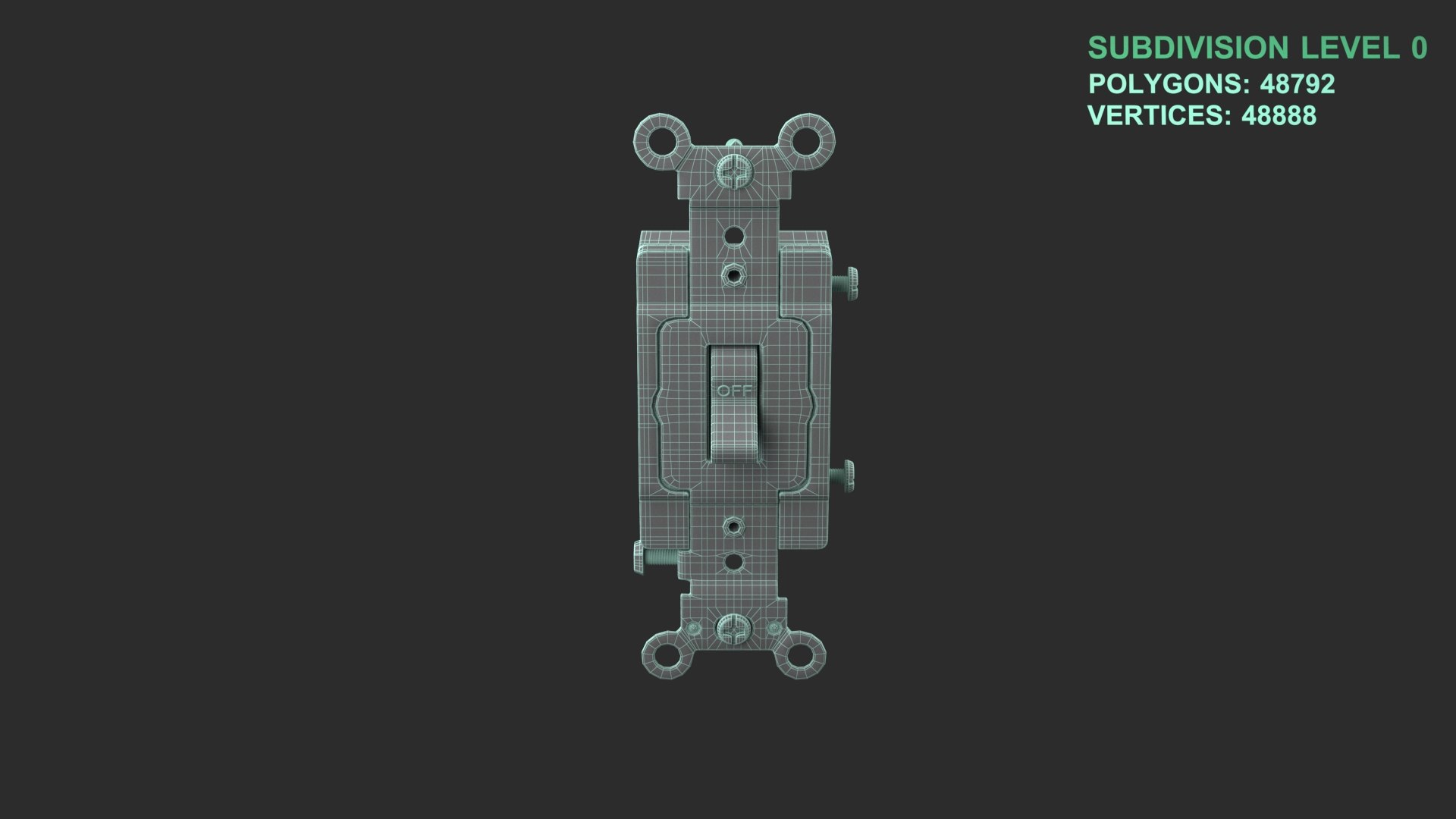 Light Switch 3D - TurboSquid 2314048