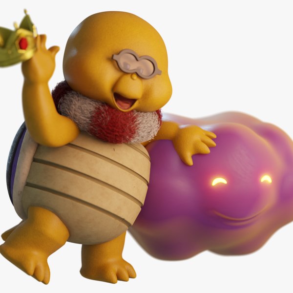modelo 3d Rey Lakitu - Mario Galaxy - TurboSquid 2198261