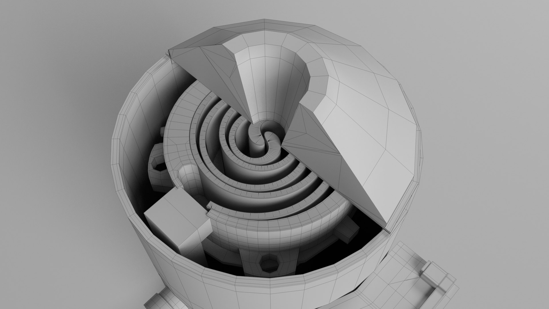 3D Scroll Compressor - TurboSquid 1465311