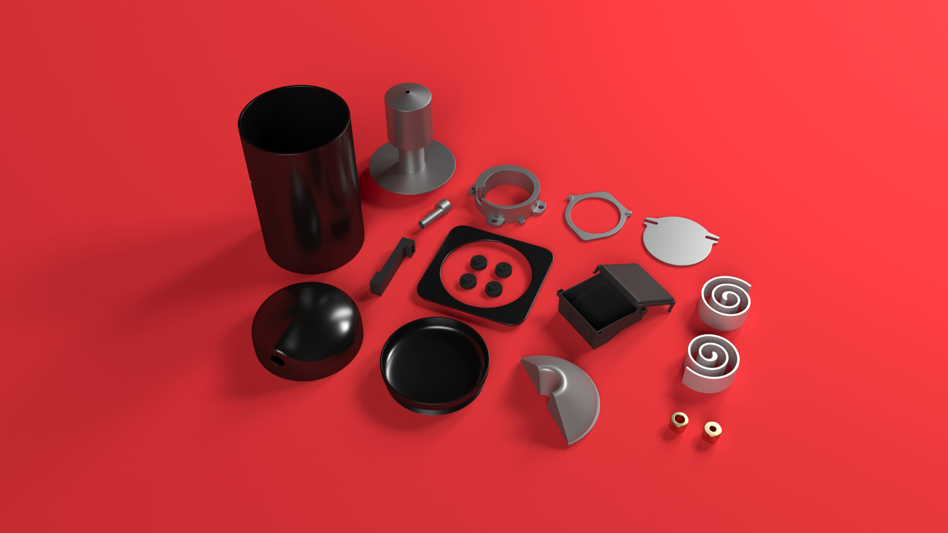 3D Scroll Compressor - TurboSquid 1465311