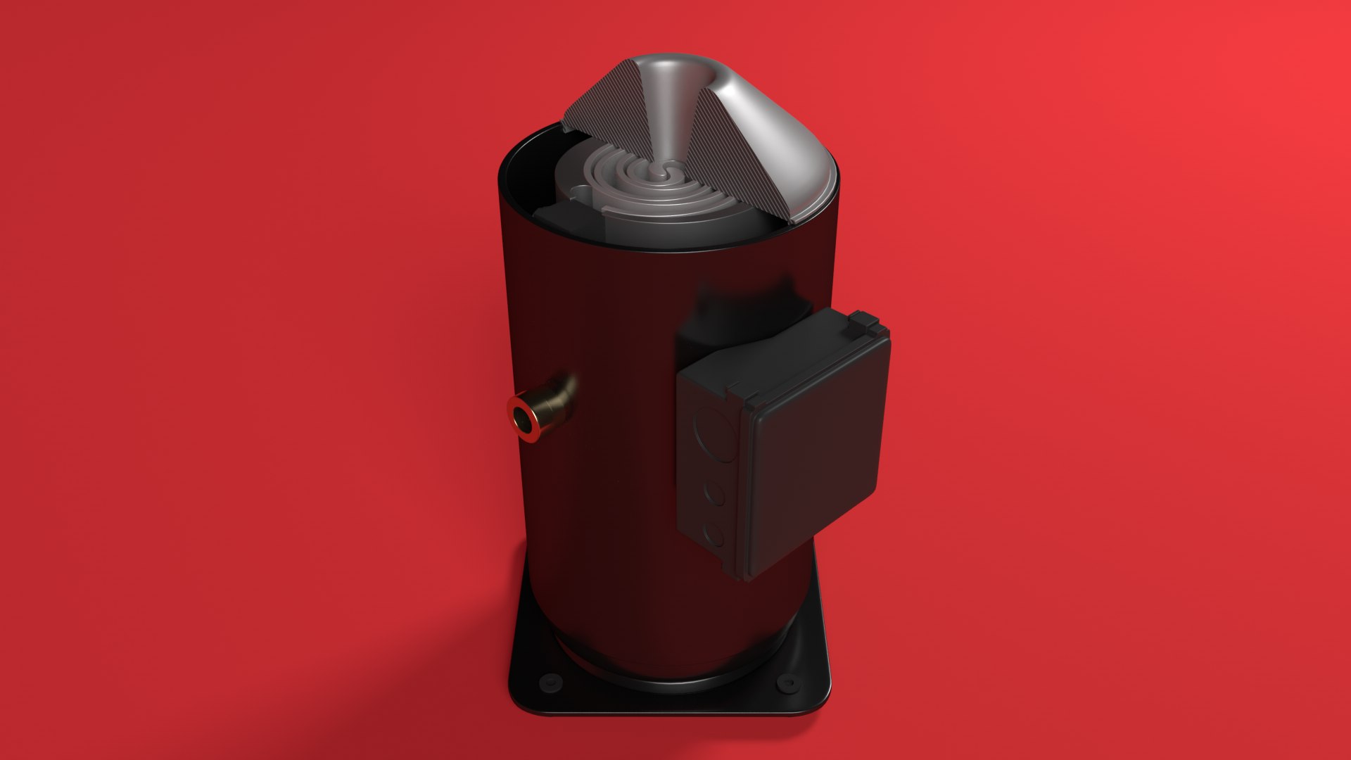 3D Scroll Compressor - TurboSquid 1465311