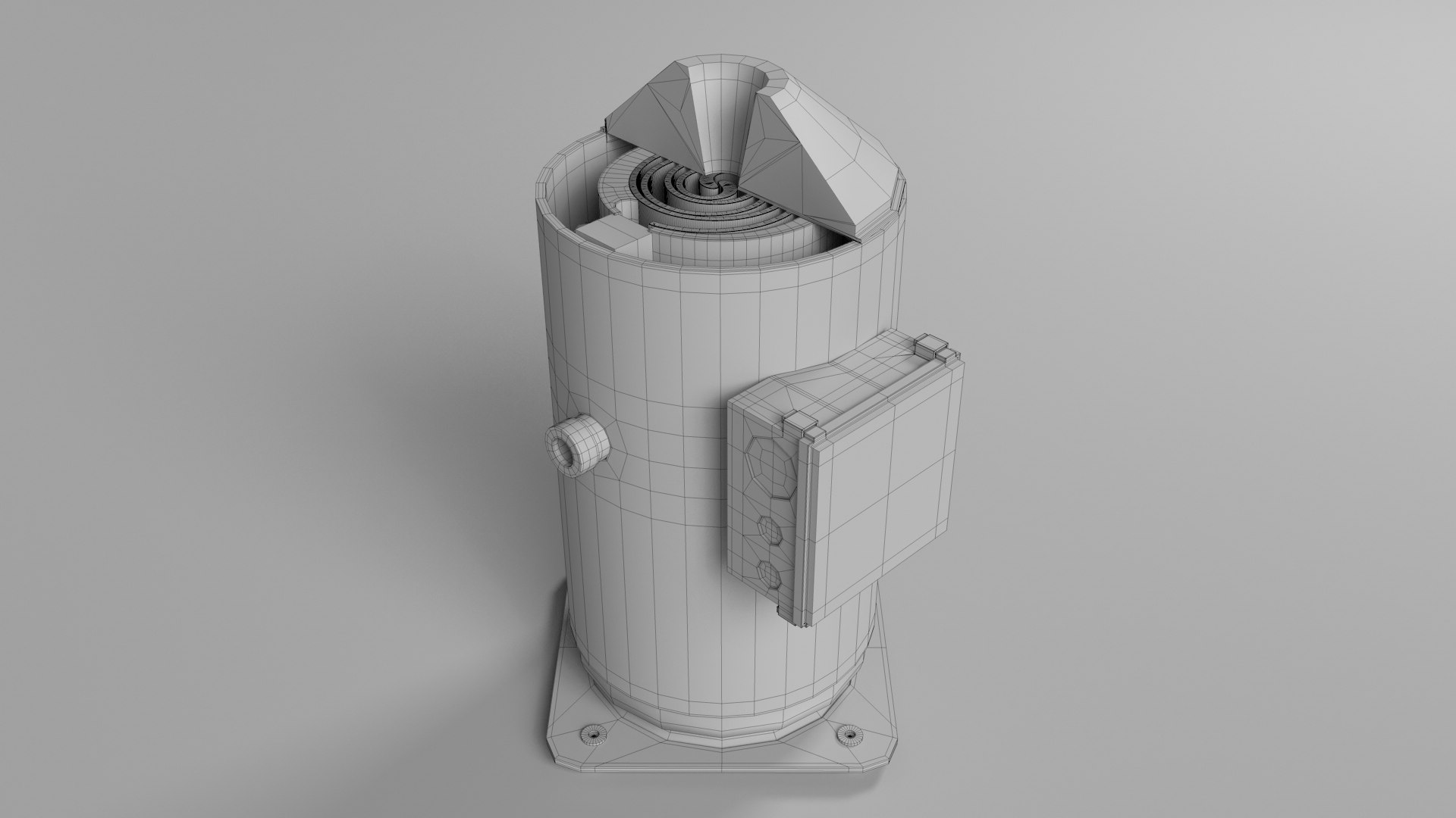 3D Scroll Compressor - TurboSquid 1465311