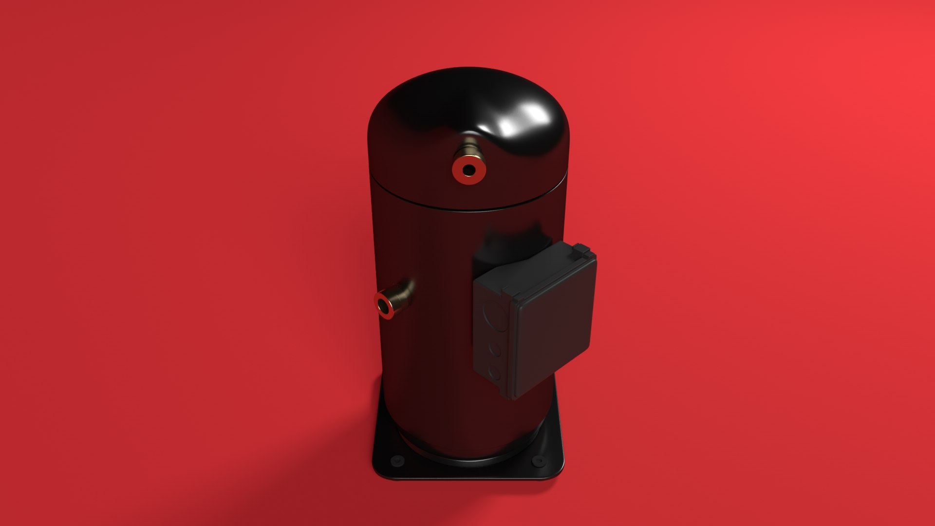 3D Scroll Compressor - TurboSquid 1465311